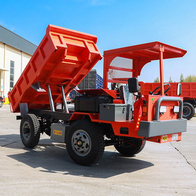 Canopy Cabin 3 Ton Tipper Truck Compact Dump Truck Fuel Efficient