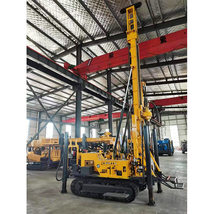 350m Portable Hydraulic Water Well Drilling Rig SPT Gold Mining Core ...