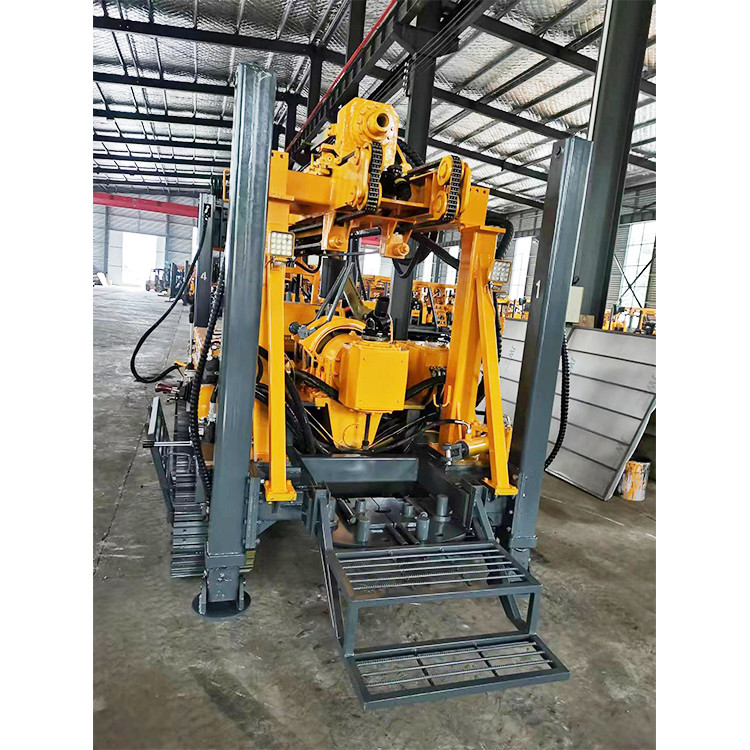 350m Portable Hydraulic Water Well Drilling Rig SPT Gold Mining Core ...