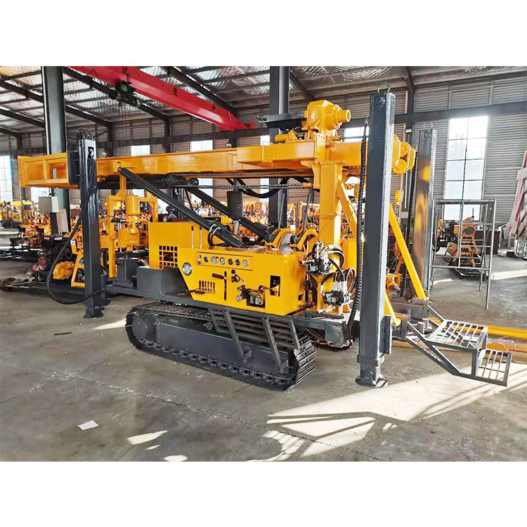 350m Portable Hydraulic Water Well Drilling Rig SPT Gold Mining Core ...