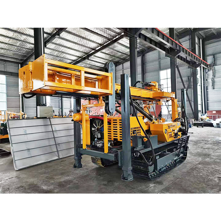 350m Portable Hydraulic Water Well Drilling Rig SPT Gold Mining Core ...