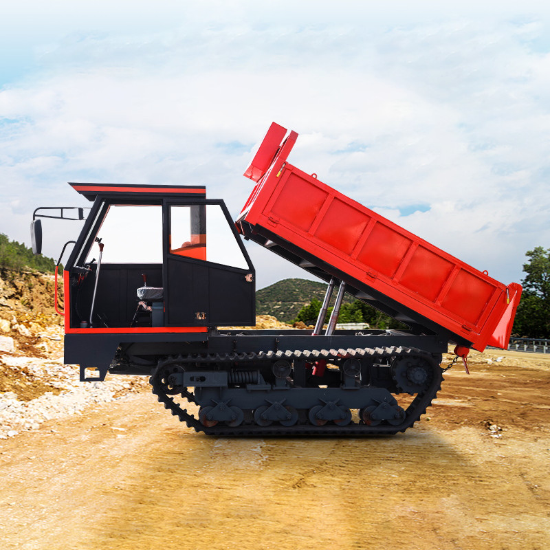Powerful Weichai Jiaxin Engine 10 Ton Crawler Dumper Truck For Slope ...
