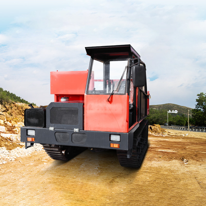 Powerful Weichai Jiaxin Engine 10 Ton Crawler Dumper Truck For Slope ...