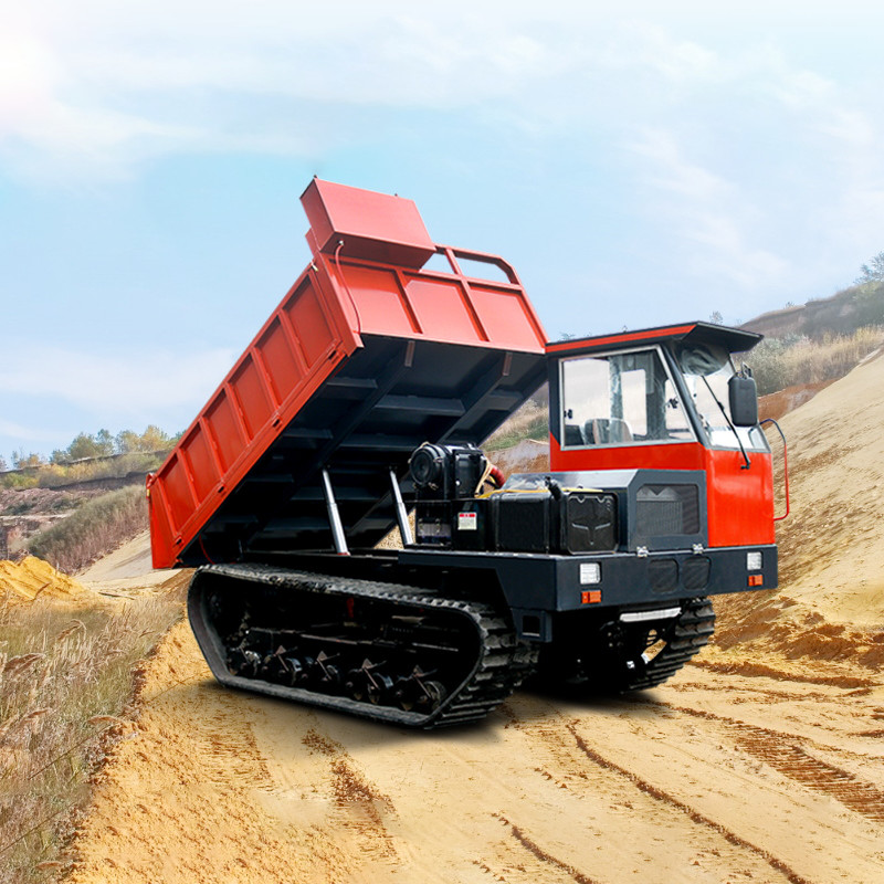 12 Ton Crawler Dumper Truck with Semi Tracked Design Weichai Jiaxin ...