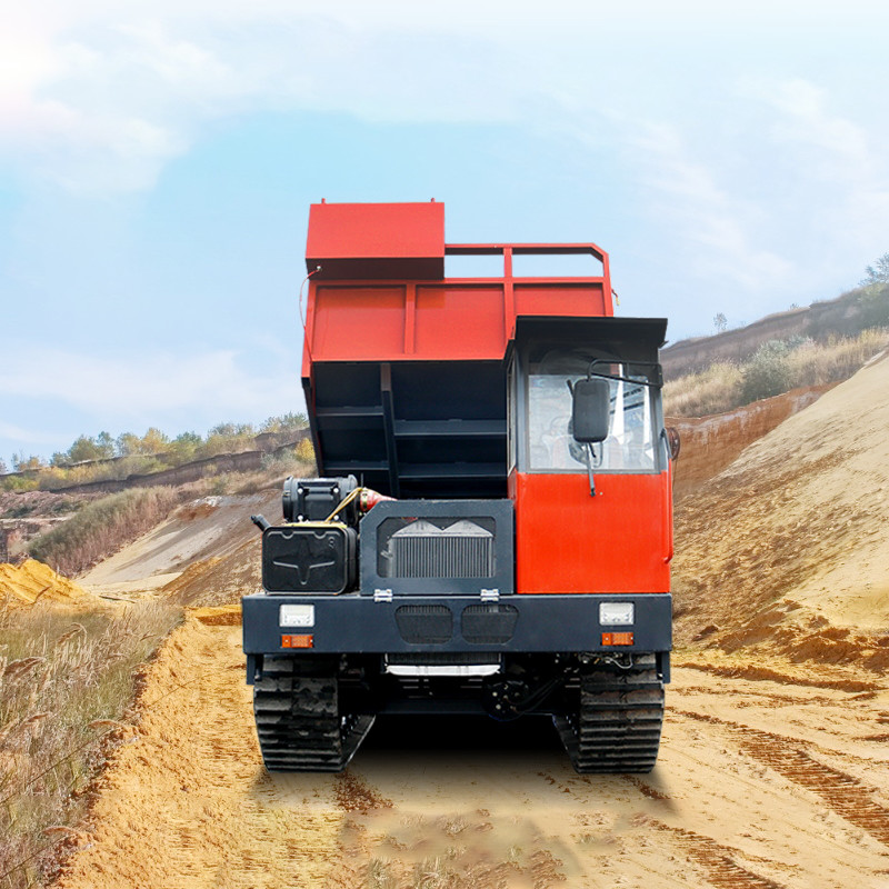 12 Ton Crawler Dumper Truck with Semi Tracked Design Weichai Jiaxin ...