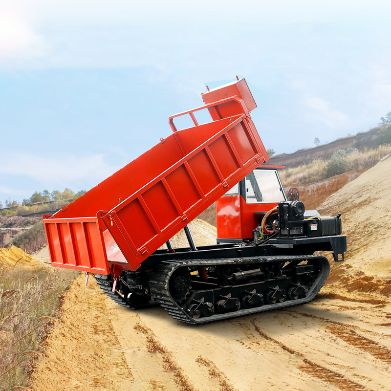 12 Ton Crawler Dumper Truck with Semi Tracked Design Weichai Jiaxin ...