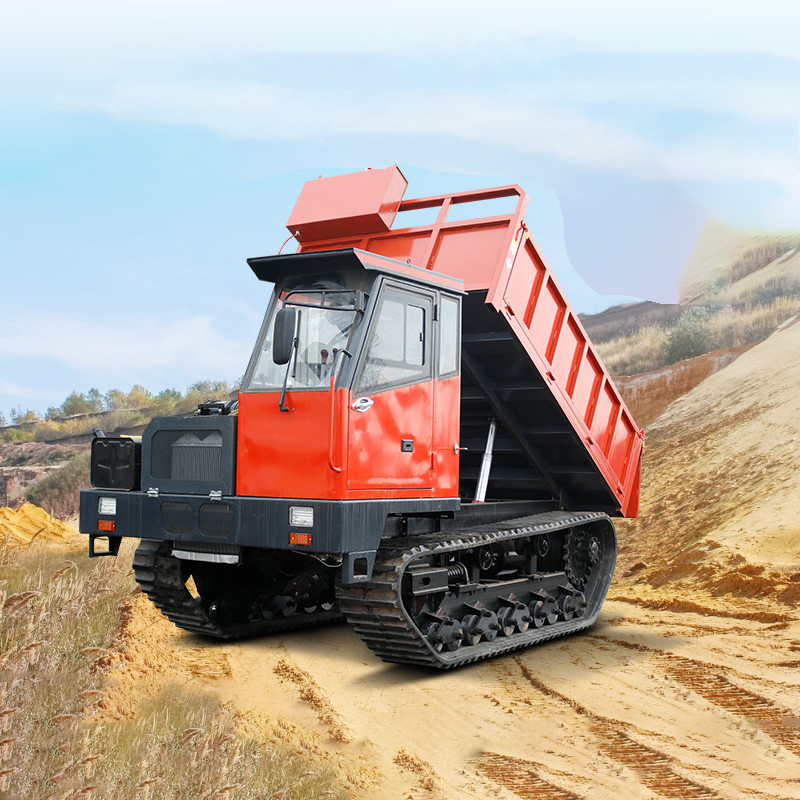 12 Ton Crawler Dumper Truck with Semi Tracked Design Weichai Jiaxin ...